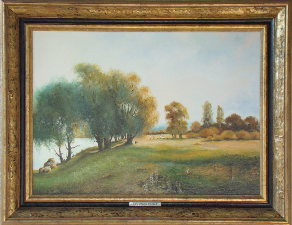 Ukrajinski pejsaž (50cm x 40cm) - W. Babič