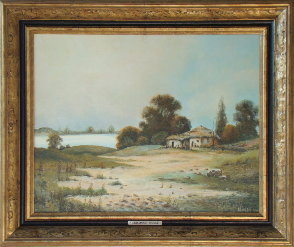 Ukrajinski pejsaž (50cm x 40cm) - W. Babič