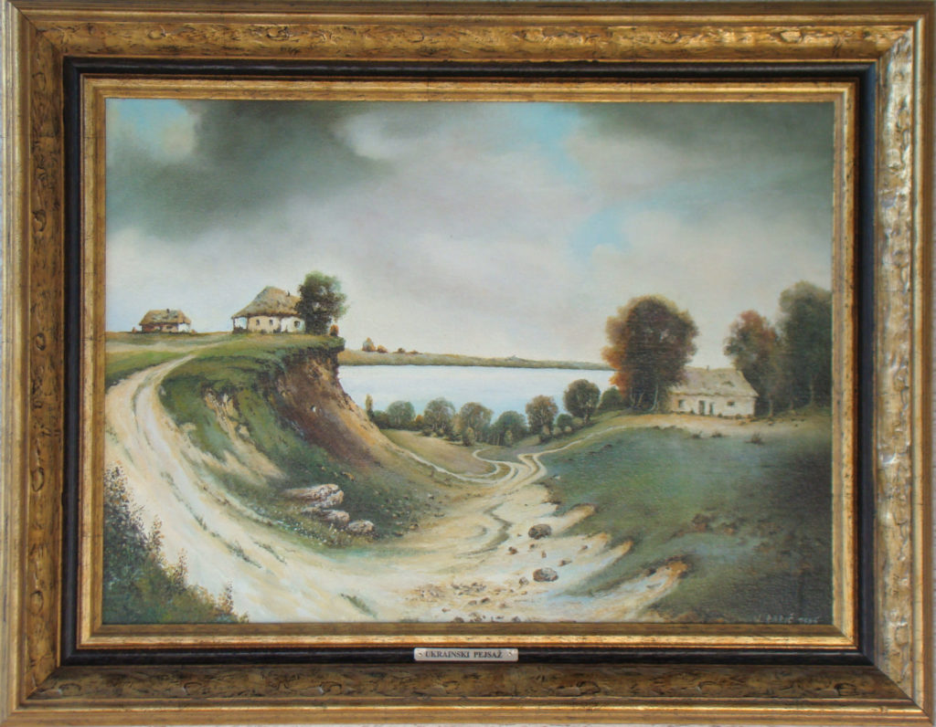Ukrajinski pejsaž (50cm x 40cm) - W. Babič